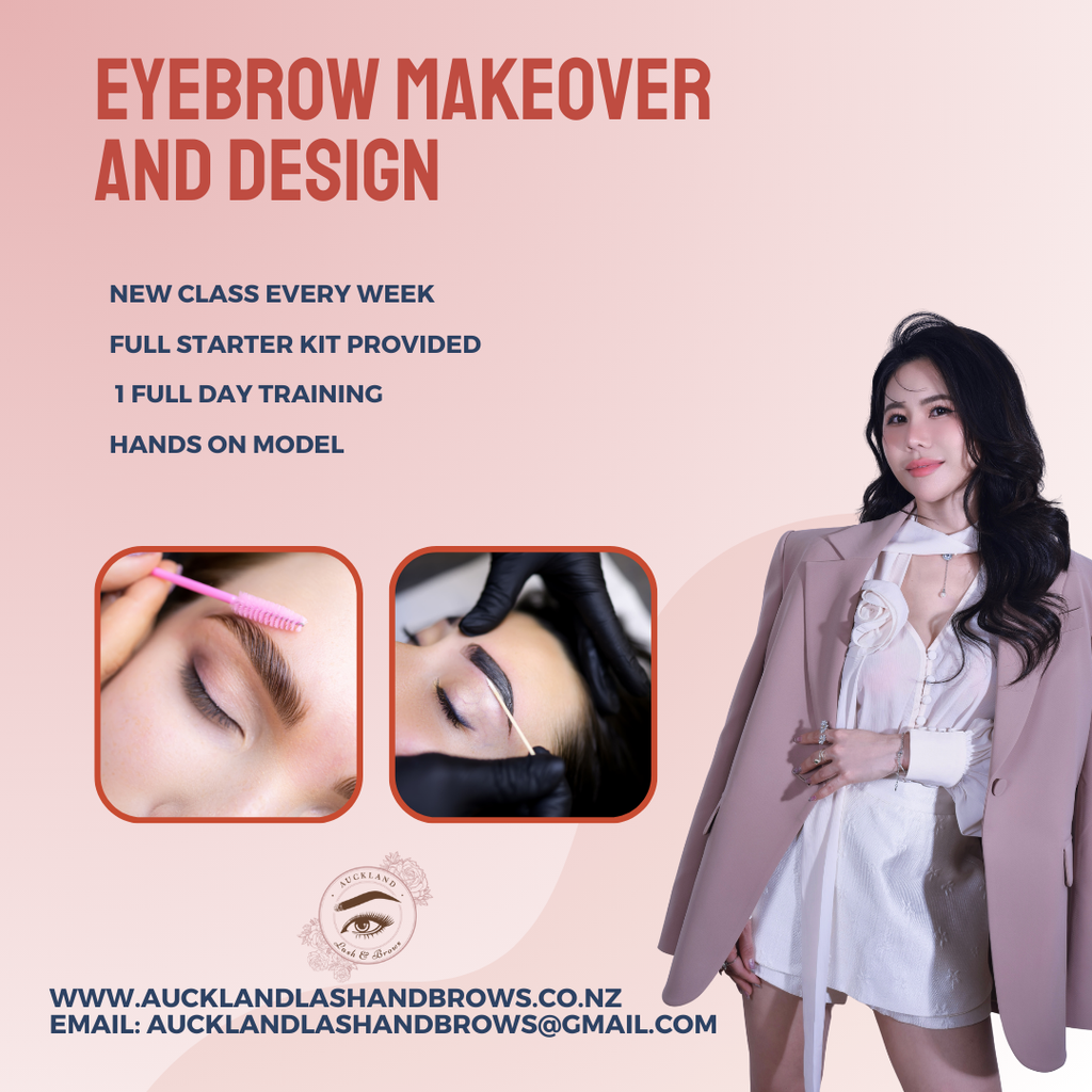 Eyebrow design and makeover course – Auckland Lash & Brows